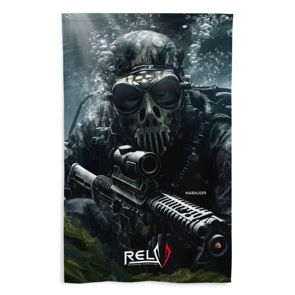 RELV MARAUDER COMBAT DIVER Flag – RELV